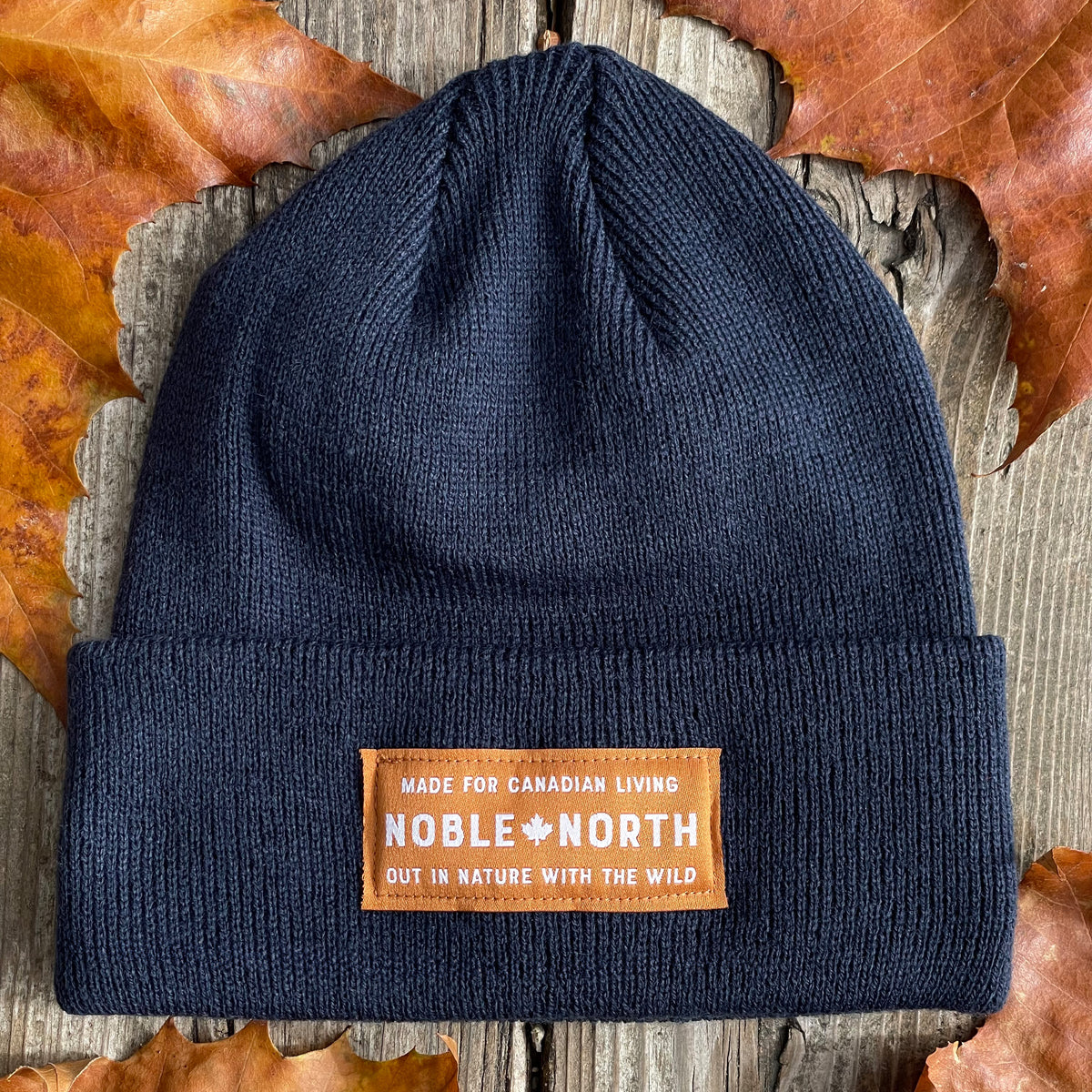 Out In Nature with The Wild - Navy Toque – Noble North Co.